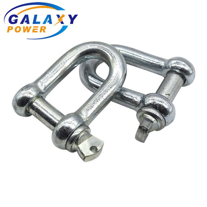 High Strength Heavy Duty Shackles , Safety Bolt 1T-30T Rated Load ...