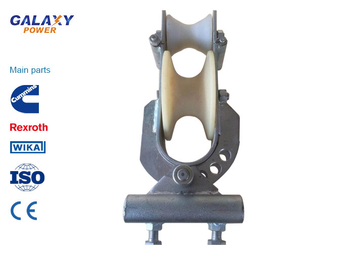 Rated Load 20kN Stringing Equipment Accessories Nylon Wheel