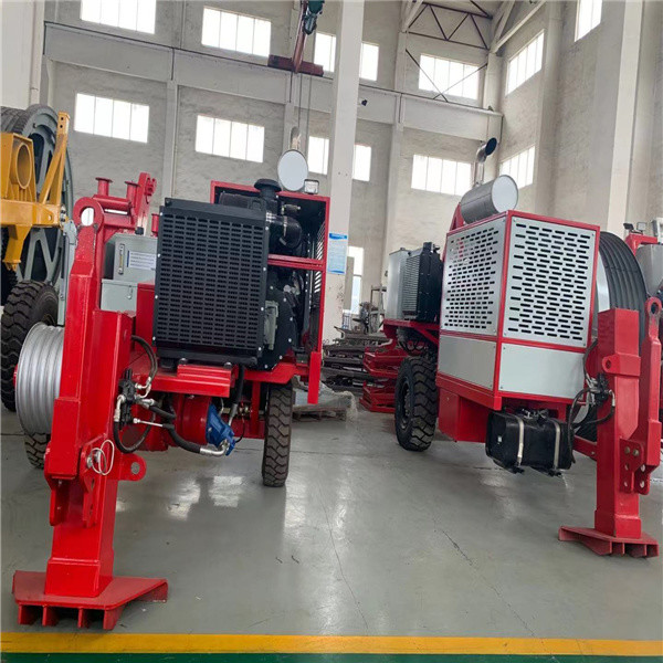 Release Wire SA-QY40 Hydraulic Cable Pulling 4Ton Stringing Equipment