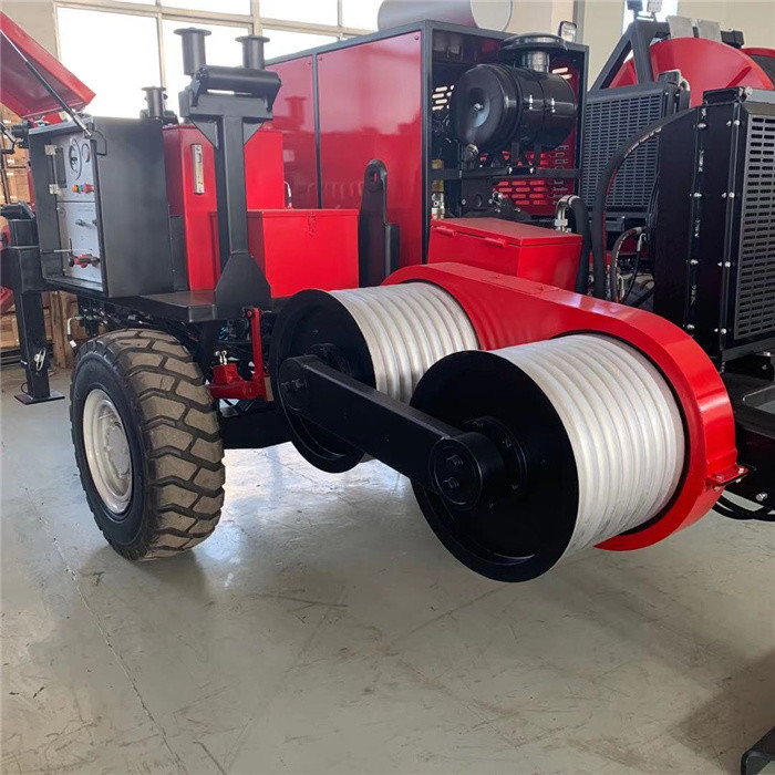 SA-QY90 ADSS OPGW Cable Pulling 9Ton Power Line Stringing Equipment