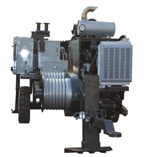 7 Slots Transmission Line Equipment Hydraulic Pullers Overhead Line ...