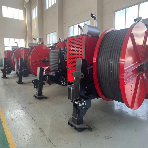 Hydraulic Tensioner SA-ZY-2x40KN Overhead Line Stringing Equipment