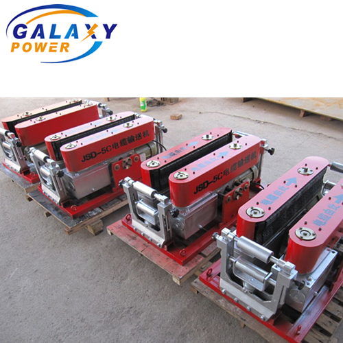 Electrical Pulling And Laying 25-180mm Underground Cable Pusher Machine