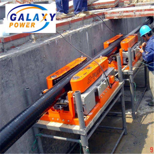 25-185mm Electric Cable Pusher Machine Underground Cable Puller Machine