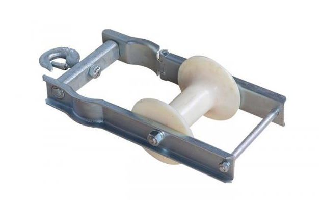 20KN Nylon Sheave ABC Cable Stringing Roller Aerial Cable Roller Pulling