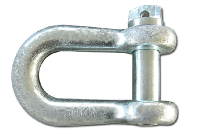High Strength Heavy Duty Shackles , Safety Bolt 1T-30T Rated Load ...