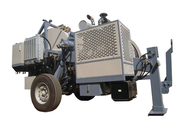 9T Transmission Line Stringing Equipment , 5km/H Correspending Tension ...