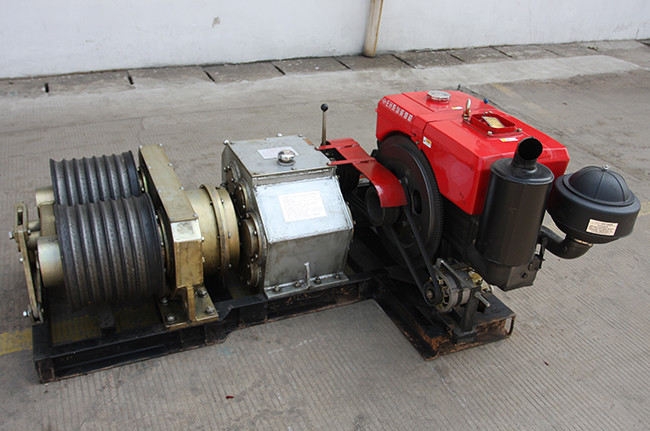 Rated Power 18kw Cableway Pulling Machine Equipment , 50 KN Cable ...